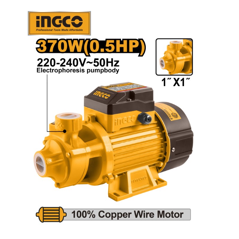 Máy bơm nước INGCO VPM3708